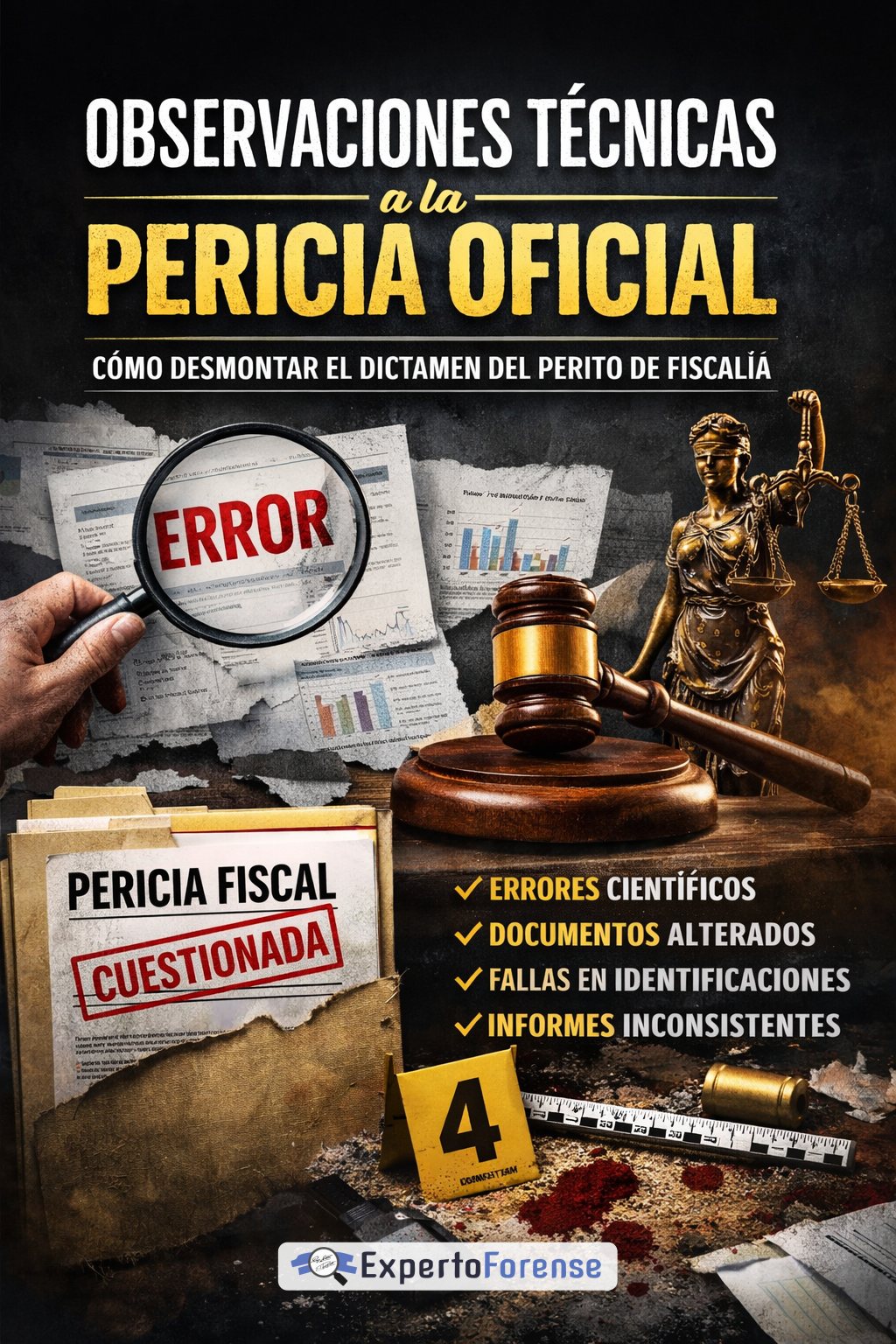 Observaciones Técnicas a la Pericia Oficial | Abogado: 982 691 122
